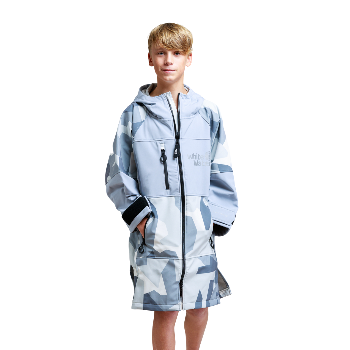 White Water Kids Soft Shell Robe – Aquanauts