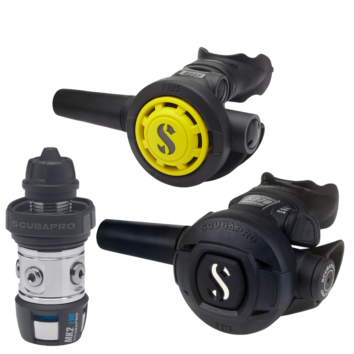 Scubapro Mk2 Evo S270 With R105 Octo Reg Set – Aquanauts